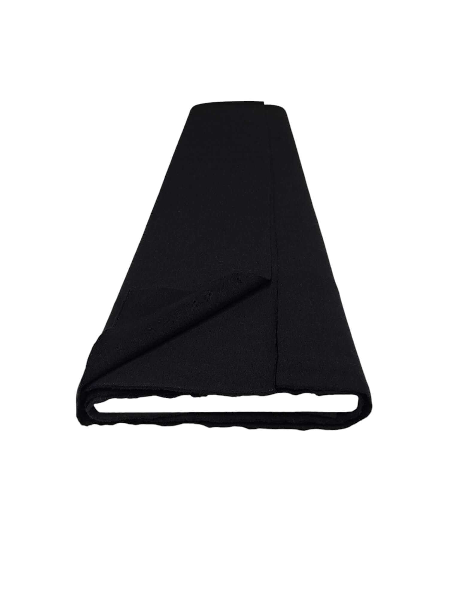 61-069 Heavy Interlock, Musta - Koulukangastukku